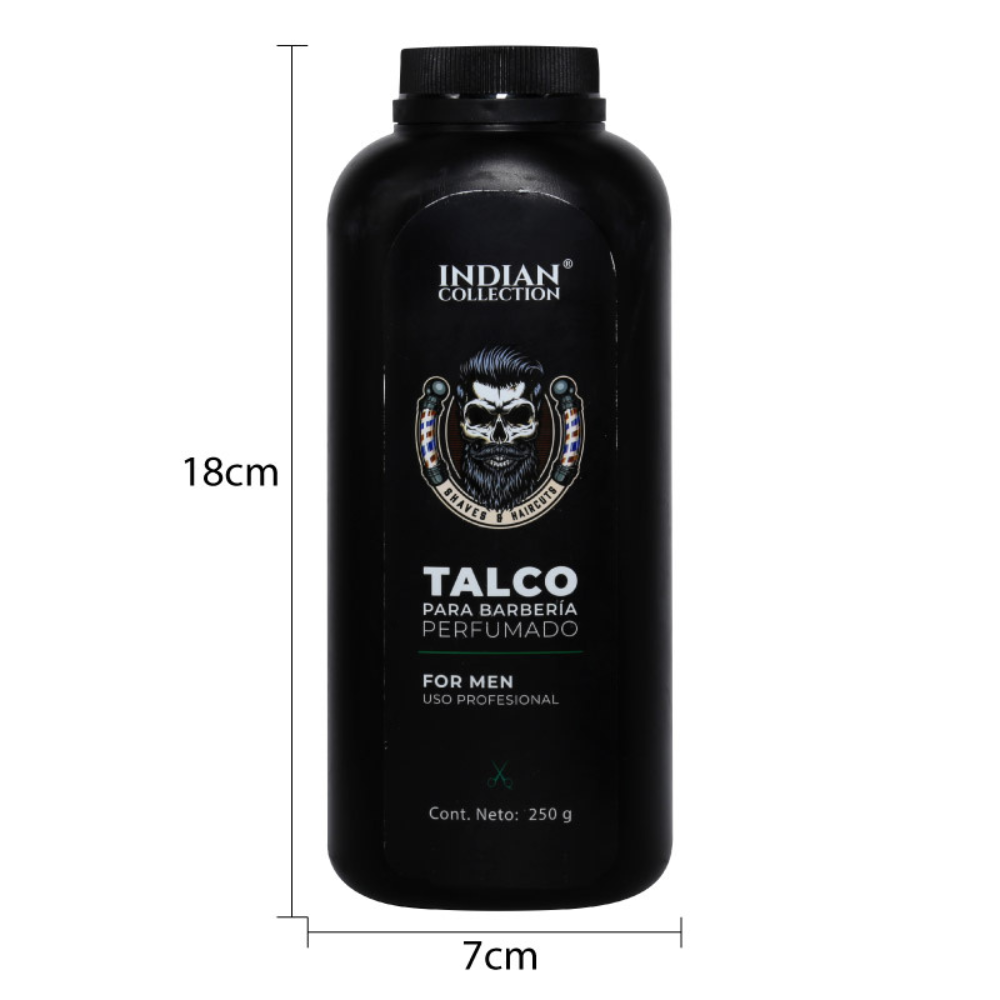 TALCO PERFUMADO PARA BARBERIA – insumosquintanormal